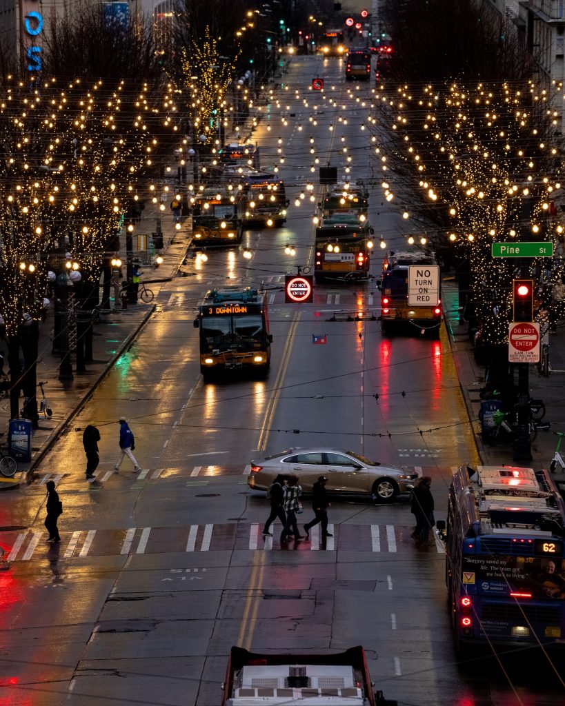 Lighting Installed Along Third Avenue Between Stewart and Pine in ...