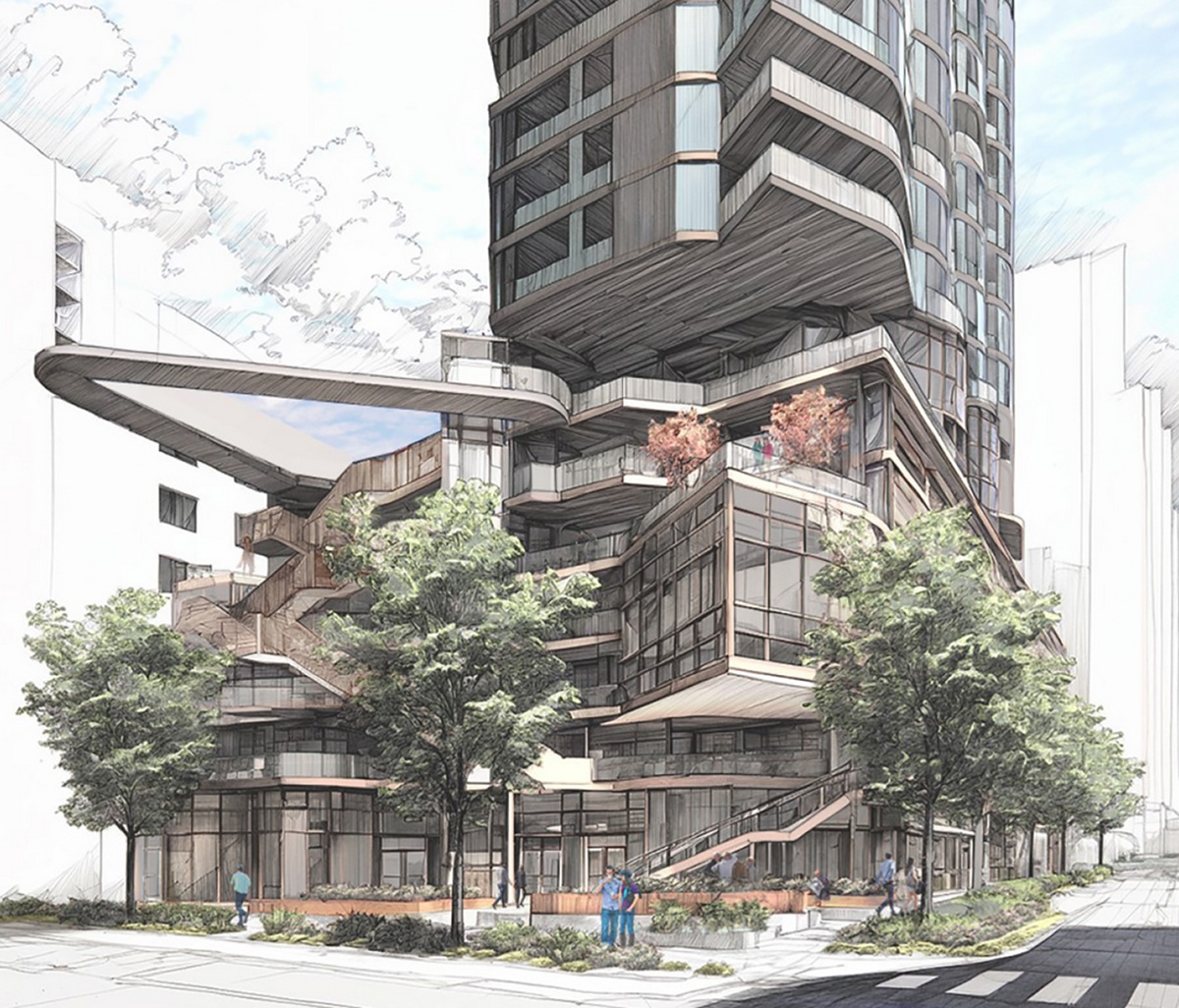 Su Development Proposes ~170-Unit Residential High-Rise in Downtown ...
