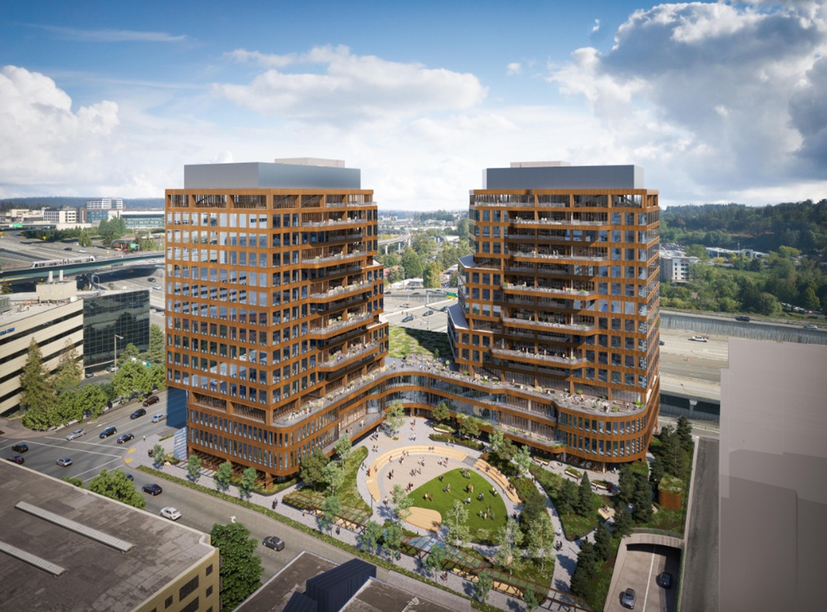 Bellevue Approves Beam Reach's 640,000 SQFT Kanon Office Project in ...